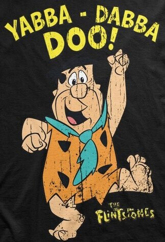 Koszulka męska The Flintstones - Yabba-Dabba-Doo - Koszulki męskie ...