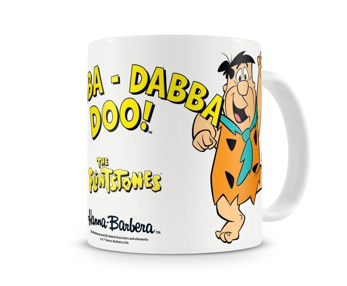 Kubek ceramiczny Flintstones - Yabba-Dabba-Doo 330ml - Kubki - Geek ...